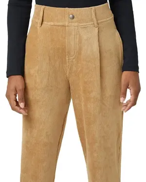 Hue Pleated Corduroy Trousers