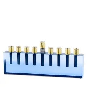 APELOIG COLLECTION Oil Menorah Navy Blue