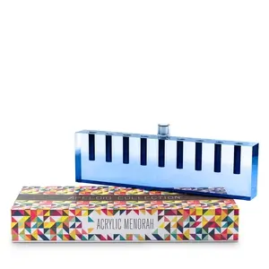 APELOIG COLLECTION Oil Menorah Navy Blue
