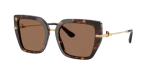Dolce & Gabbana Sunglasses Dg4474f - Dark Brown