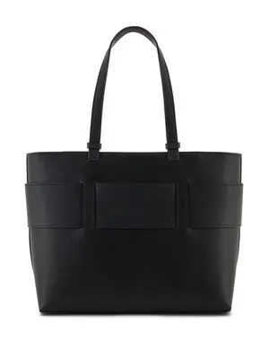 Armani Exchange Logo Plaque Tote Bag