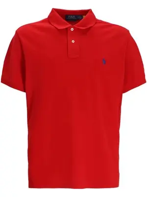 Polo Ralph Lauren Polo Pony-embroidered Polo Shirt - Red