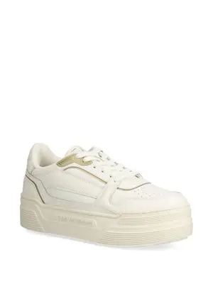 EA7 Leather Trainers
