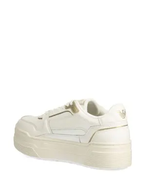 EA7 Leather Trainers