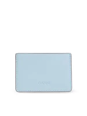 GANNI Bou Cardholder Blue