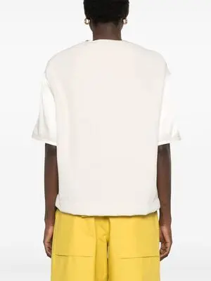 JIL SANDER Virgin Wool Top - White