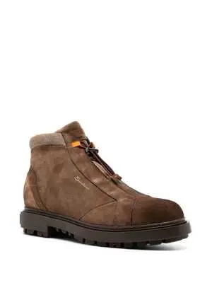 Santoni Suede Boots