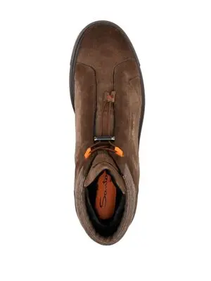 Santoni Suede Boots