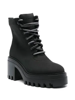 Calvin Klein 50mm Leather Ankle Boots