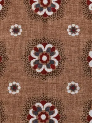 DELL'OGLIO Floral-print Scarf