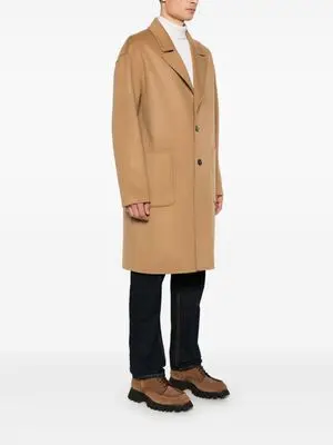 CENERE GB Single-breasted Coat - Brown