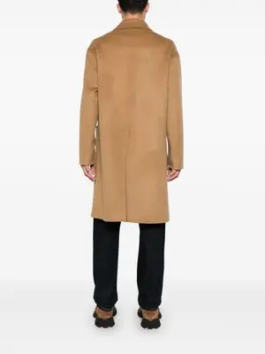 CENERE GB Single-breasted Coat - Brown