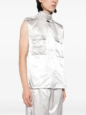 OLLY SHINDER Wet Look Gilet
