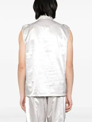 OLLY SHINDER Wet Look Gilet