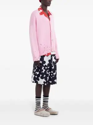 Marni Floral-print Shorts - Black