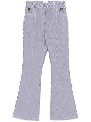 Patou Striped Flared Trousers