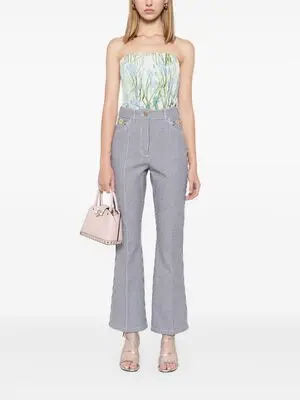 Patou Striped Flared Trousers