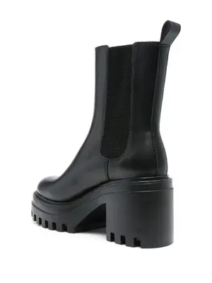 Calvin Klein 50mm Leather Chelsea Boots