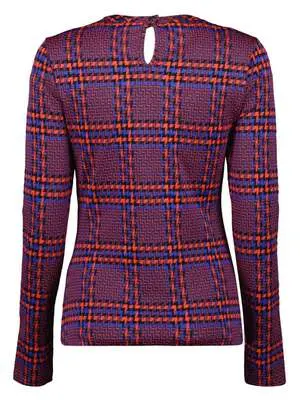 Rabanne Geometric-print Blouse - Red