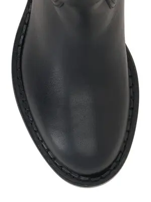 Santoni X 10 Corso Como Leather Boots