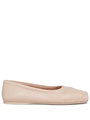Marni Bow-detail Ballerina Shoes - Pink