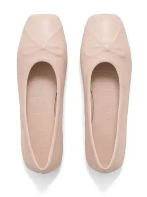 Marni Bow-detail Ballerina Shoes - Pink