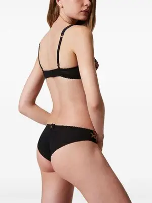 TWINSET Devoré Velvet Briefs