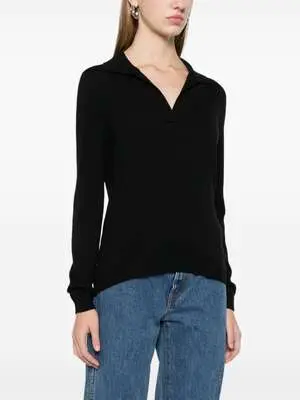 BLANCA VITA Virgin Wool Polo Top