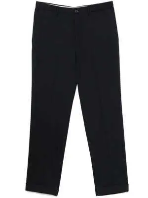 DELL'OGLIO Tapered Trousers - Blue