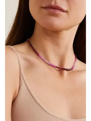 Jia Jia Net Sustain Arizona Ruby Necklace