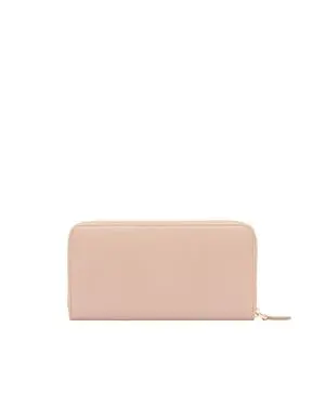 Prada Large Saffiano Leather Wallet - Pink