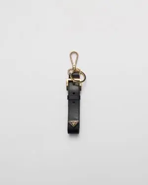 Prada Leather Keychain