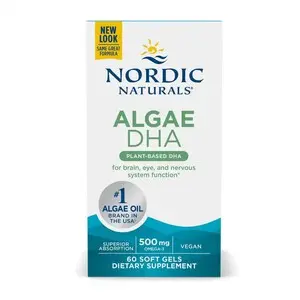 NORDIC NATURALS Algae Dha 60 Softgels - One-color