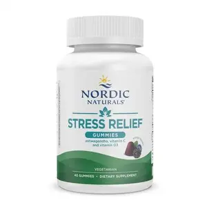 NORDIC NATURALS Stress Relief Gummies Mixed Berry Flavor 40 Gummies - One-color