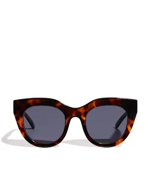 Le Specs Le Specs Oversized Air Heart Sunglasses Brown