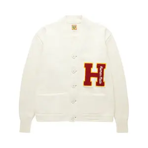 HUMAN MADE Low Gauge Knit Cardigan - White