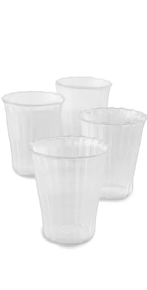 SOPHIE LOU JACOBSEN Le Verre Petit Set Of 4 - Clear