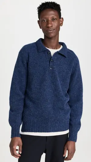 Howlin' Ghost Pressure Polo Sweater
