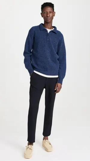Howlin' Ghost Pressure Polo Sweater
