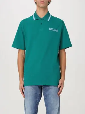 Just Cavalli Polo Shirt Men Green