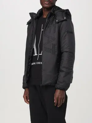 EA7 Padded Zip-up Jacket With Hood