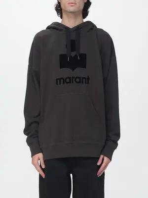 Isabel Marant Étoile Cotton Logo Hoodie - Black
