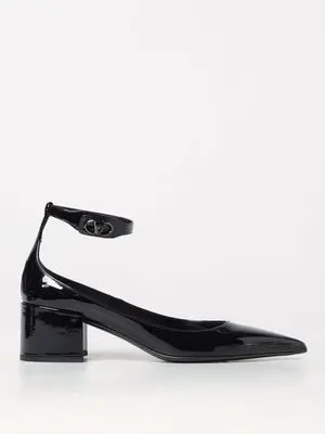 Valentino Garavani Patent Leather Ankle Strap Pumps