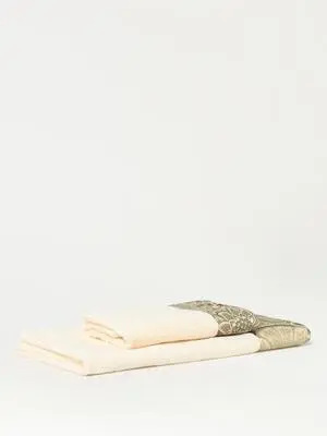 Etro Bath And Beach Towels Lifestyle - Yellow Cream