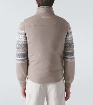 Zegna Cashmere Down Vest