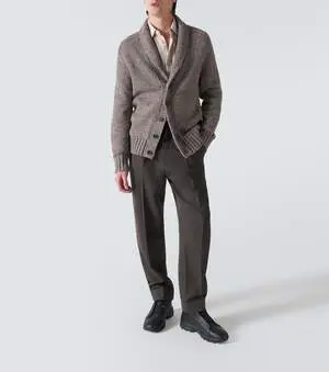 Zegna Checked Cotton Flannel Shirt