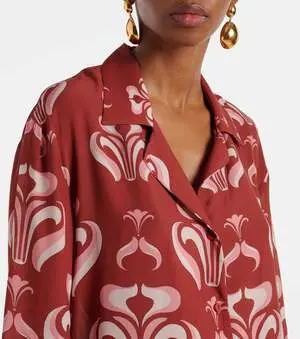 ADRIANA DEGREAS Printed Shirt