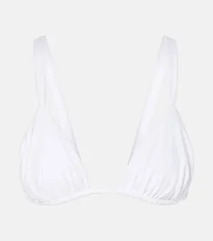 Faithfull The Brand Mary Bikini Top - Brown
