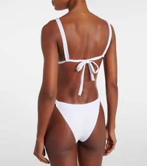 Faithfull The Brand Mary" Bikini Top - Brown