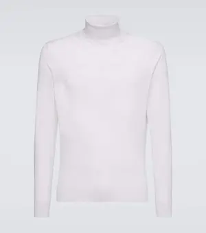 Zegna Cashseta Turtleneck Top
